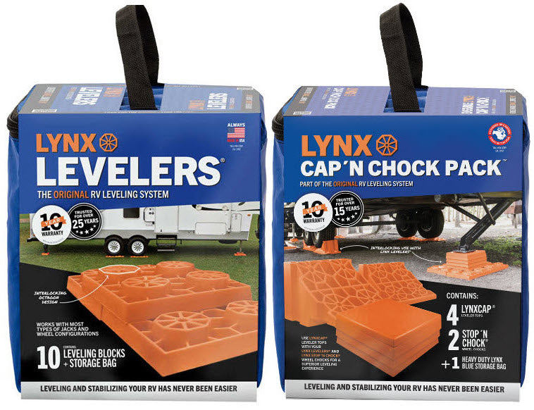 Lynx Levelers Vintage Trailer Starter Pack | RV Leveling Blocks – Tri-Lynx
